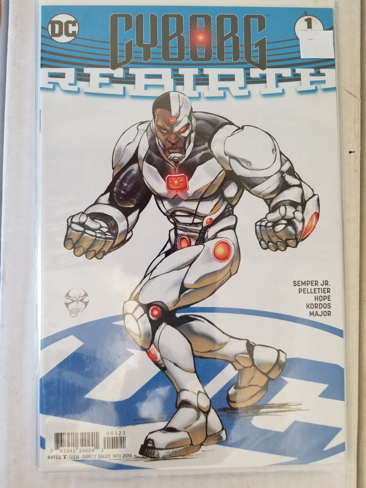 CYBORG #1 Rebirth SET of 4 VARIANTS DC Comics Teen Titans JLA FREE ...