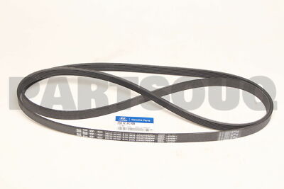 252123C100 Genuine Hyundai / KIA V-RIBBED BELT | eBay