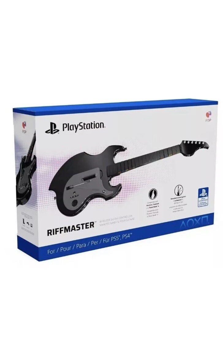 PDP RIFFMASTER Wireless Guitar Controller for PlayStation 5 Presale | eBay
