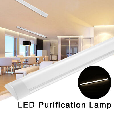 1FT- 4FT 30cm-120cm LED Batten Tube Lights Slim Ceiling Lamp Indoor ...