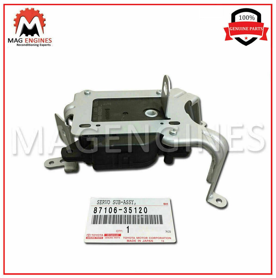 87106-35120 GENUINE OEM SERVO SUB-ASSY, DAMPER (FOR MODE) 8710635120 | eBay