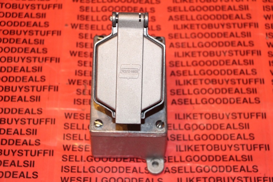 Crouse Hinds CPS152-101 M6 Delayed Action Circuit Breaking Receptacle ...