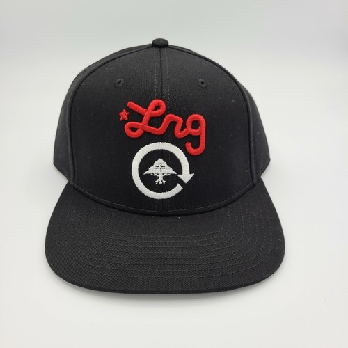 Lifted Research Group Hat Black Red White LRG Star Tree Snapback ...
