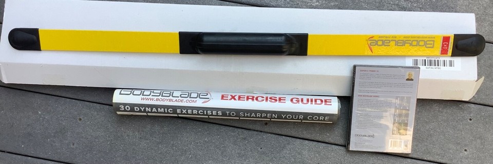 BodyBlade CXT 40" Shoulder Fitness Exercise Strength Resistance Bar w ...