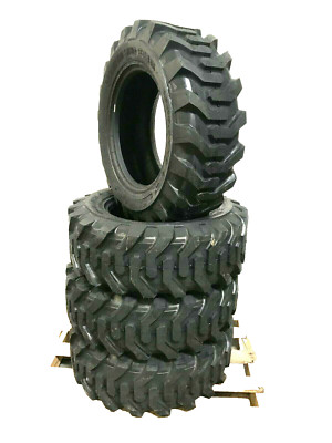 Four 12-16.5 Skid Steer Tires 12 ply rating 12X16.5 For Case ...
