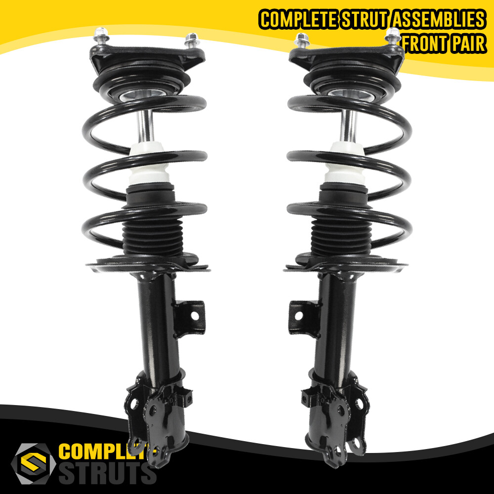 Front Pair Complete Struts & Coil Spring Assemblies for 2014-2018 Kia ...