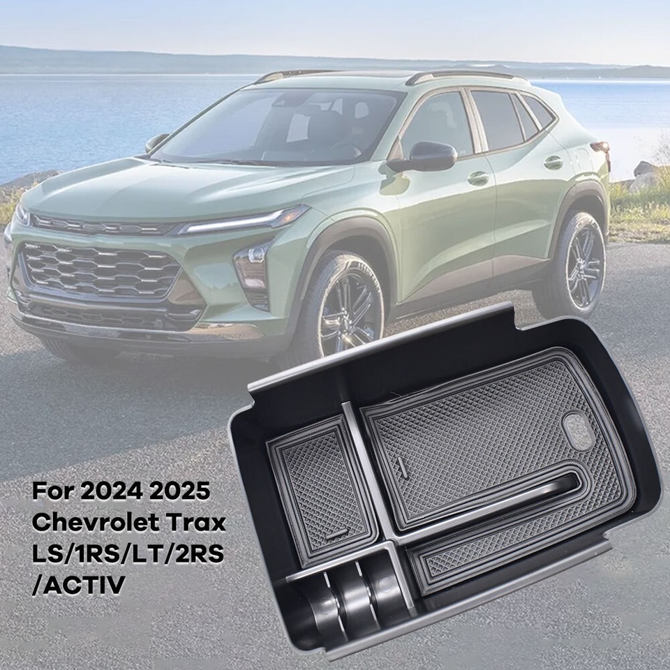 For 2024 2025 Chevrolet Trax Center Console Tray Storage Armrest ...