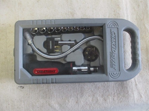 DuraPRO Snake Driver Ratcheting Screwdriver Flexible Shaft w/ Sockets ...