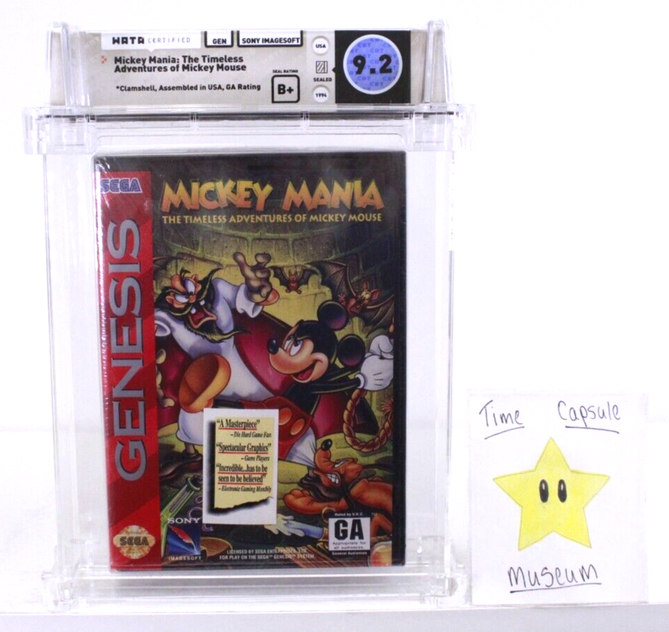 Mickey Mania: The Timeless Adventures of Mickey Mouse (Sega Genesis ...