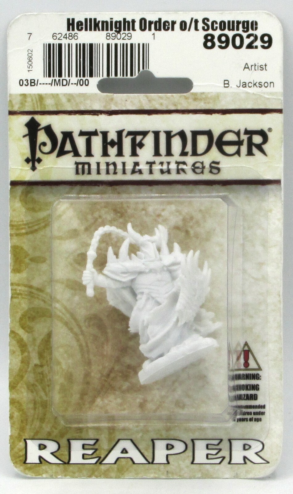 Reaper 89029 Hellknight Order of the Scourge (Pathfinder Bones) Warrior ...