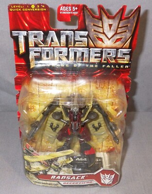 Transformers Revenge of the Fallen "RANSACK" Sealed *NEW* Scout Class ...