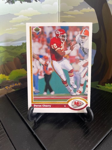 1991 Upper Deck Deron Cherry #374 Football Card | eBay
