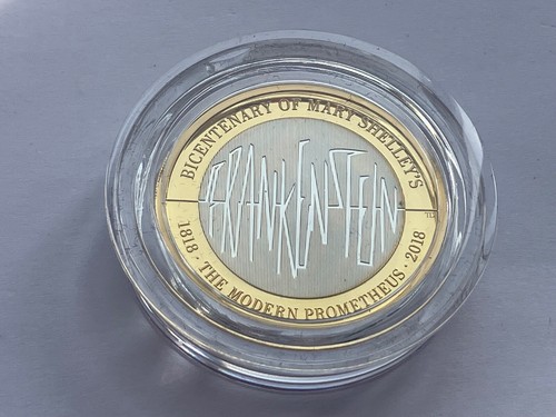 Simply Coins~ 2018 SILVER PROOF FRANKENSTEIN TWO 2 POUND COIN | eBay