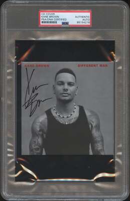 Kane Brown Signed Autographed CD Cover “Different Man” PSA/DNA ...