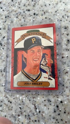1990 Donruss John Smiley Diamond Kings #4 RARE “1989 Error on back” | eBay