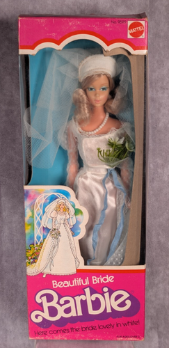 Vintage Mattel 1976 Beautiful Bride Barbie Doll NRFB 9599 | eBay
