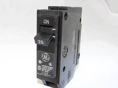 General Electric 20A Circuit Breaker Type THQL1120 1P | eBay