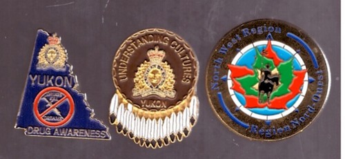 RCMP pins: YK Drug Awareness & understanding Cultures; NW Region | eBay
