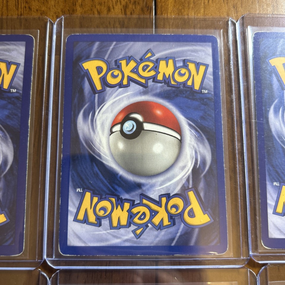 Pokemon TCG Base Set Shadowless 9 Card Lot Including Arcanine And ...