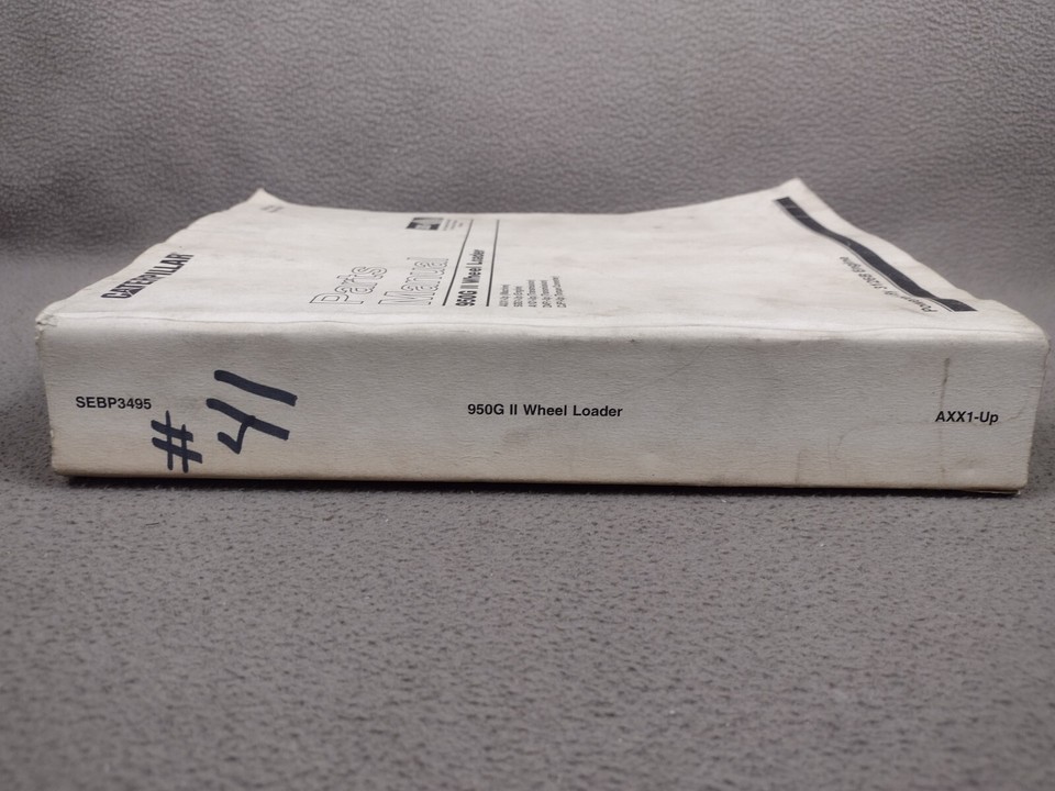 CAT Caterpillar 950G II Wheel Loader Parts Manual SEBP3495 AUG 2002 | eBay