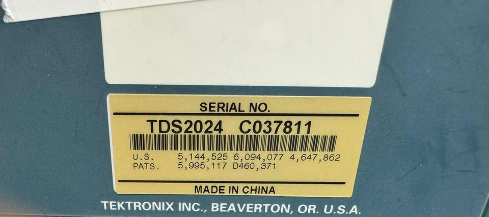 Tektronix TDS 2024 Digital Storage Oscillope | eBay