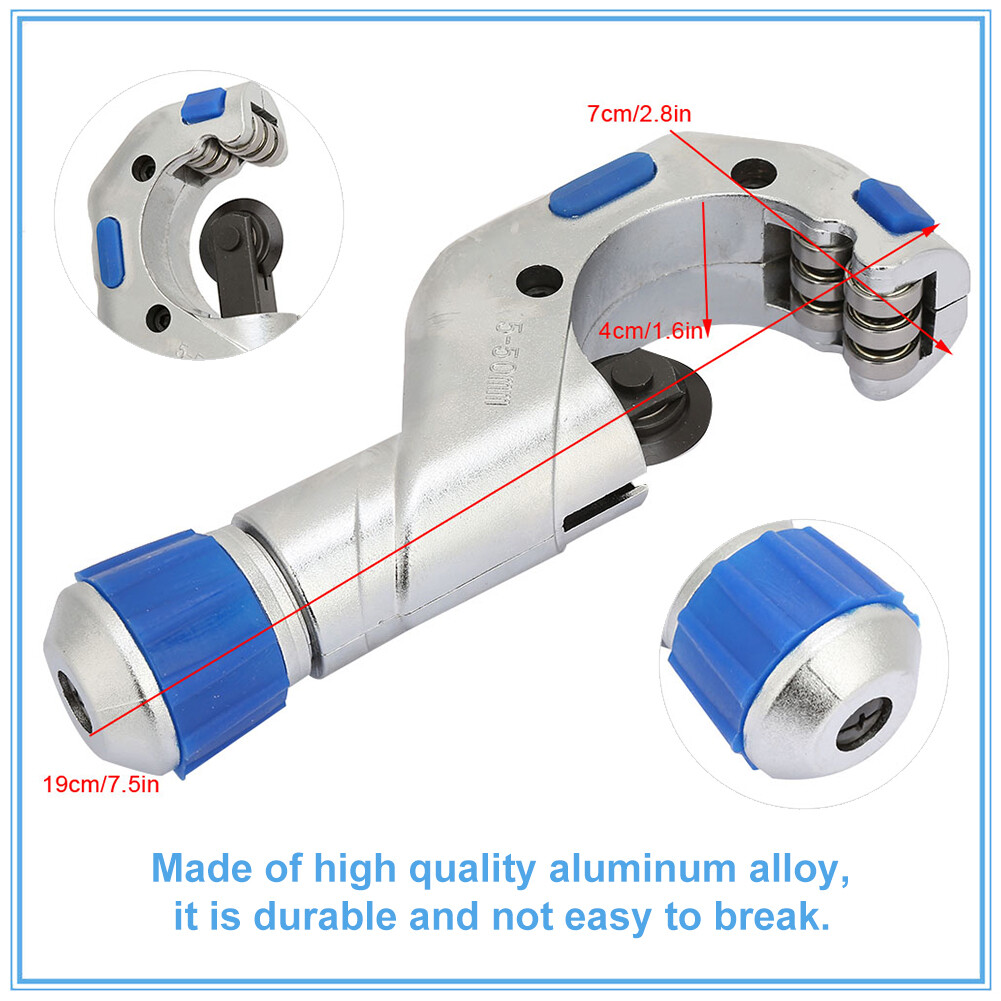 Adjustable 5-50mm Cutting Stainless Steel Pipe Cutter Professional Tube ...