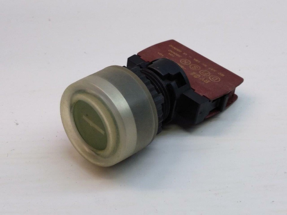 Baco 23-E01 Contact Block Red Start/Stop Contact Block Push Button LOT ...