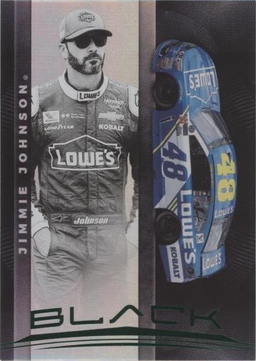 2021 Panini Chronicles - Black Jimmie Johnson #5 Green for sale online ...