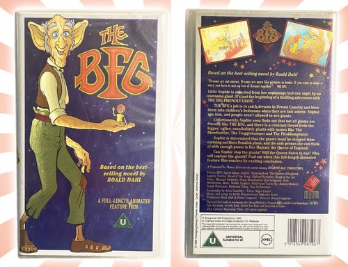 Roald Dhal’s The BFG VHS PAL UK 5014780245419| eBay