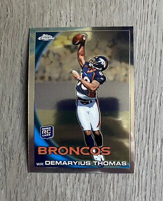 2010 NFL Topps Chrome Football | Demaryius Thomas RC | #C110 | Denver ...
