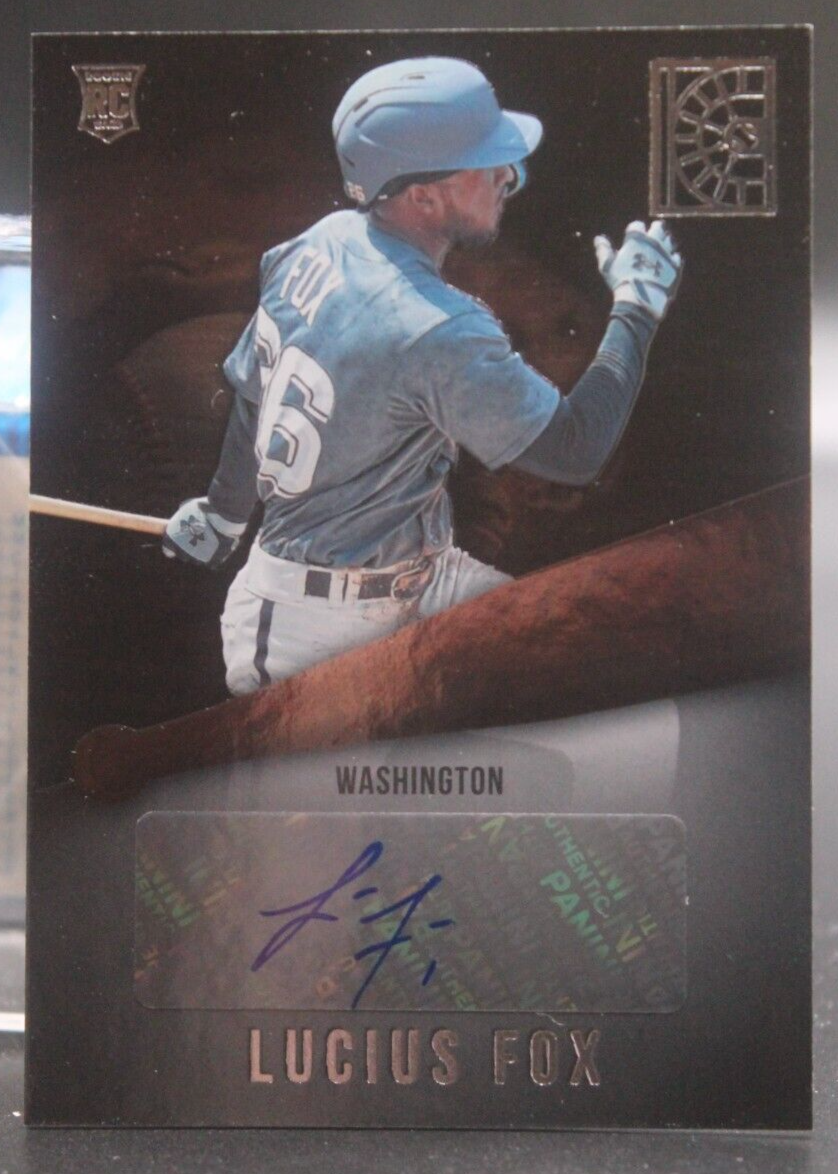 Lucius Fox (Nationals/RC) - 2022 Panini Capstone Autograph | eBay