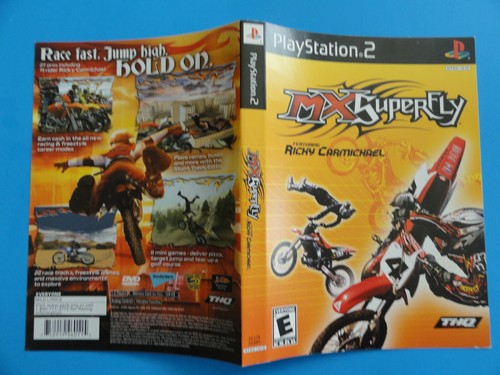 PLAYSTATION 2 MX SUPERFLY ORIGINAL COVER ARTWORK --NO GAME DISC-- | eBay