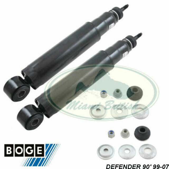 LAND ROVER REAR SHOCK ABSORBER SET x2 DEFENDER 90 RPM100070 BOGE | eBay