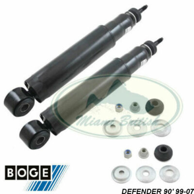 LAND ROVER REAR SHOCK ABSORBER SET x2 DEFENDER 90 RPM100070 BOGE | eBay