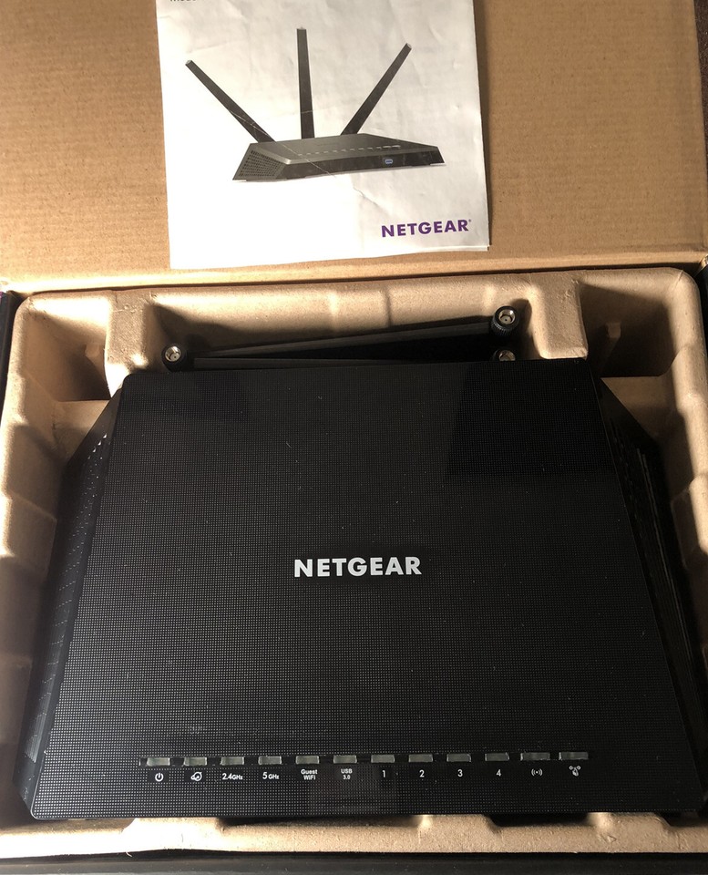 NETGEAR Nighthawk Smart WiFi Router (R6700) - AC1750 Wireless | eBay