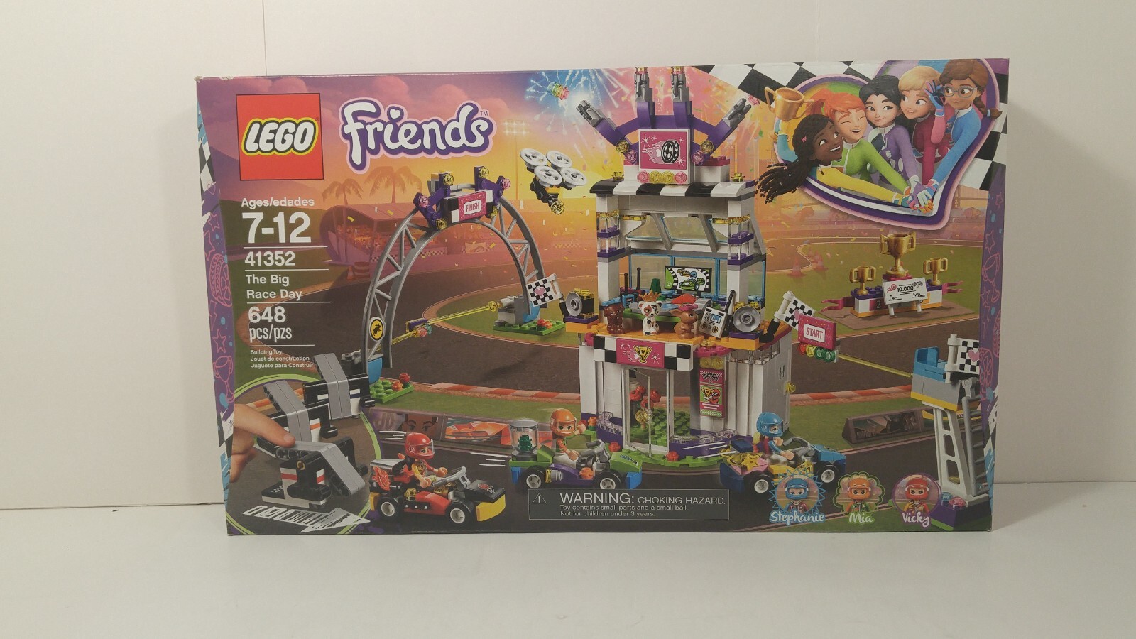 LEGO Friends 41352 : The Big Race Day Building Set NEW NIB - Retired ...