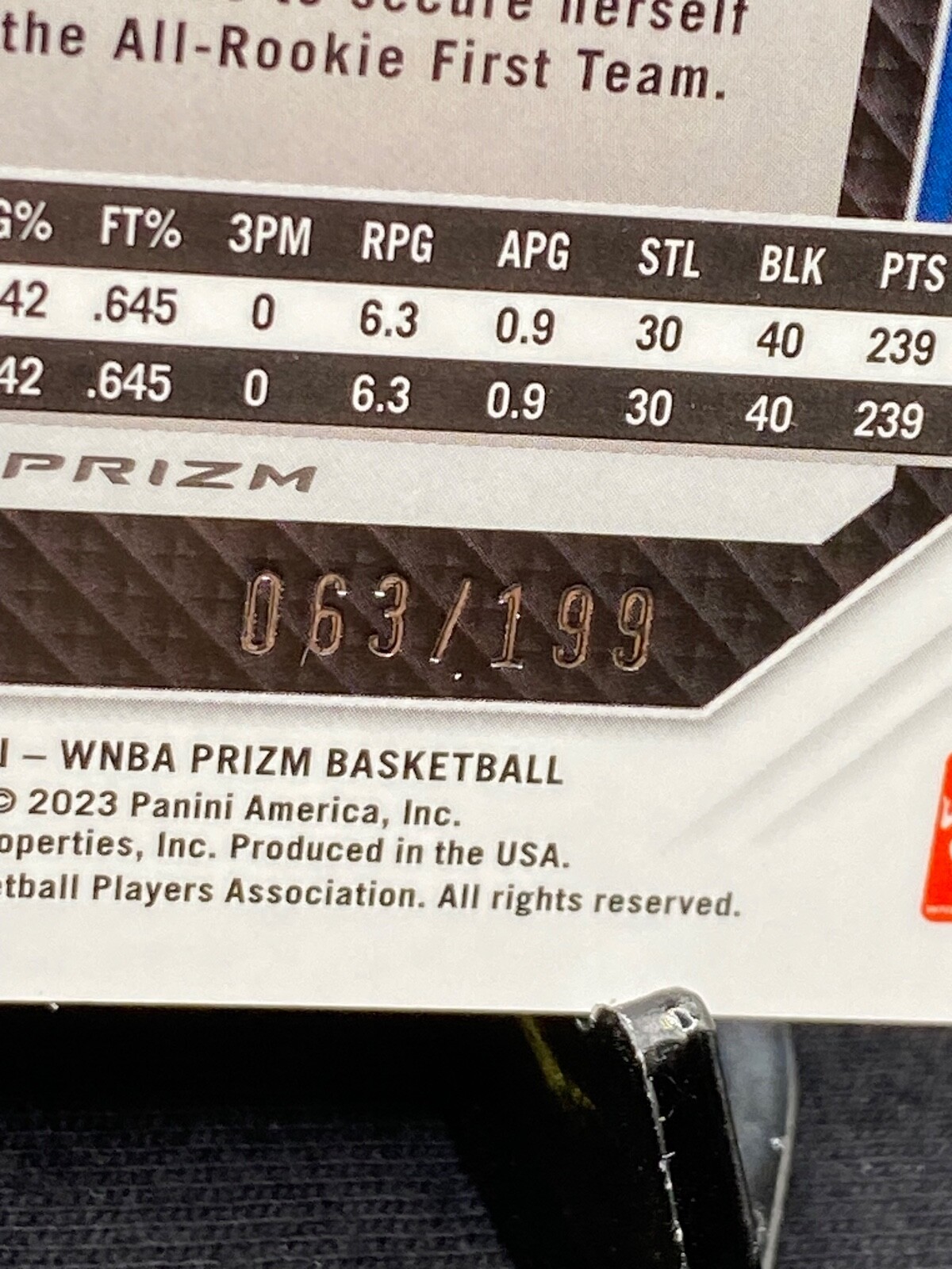 2023 Panini Prizm WNBA Red Prizm #78 Queen Egbo /199 Washington Mystics ...