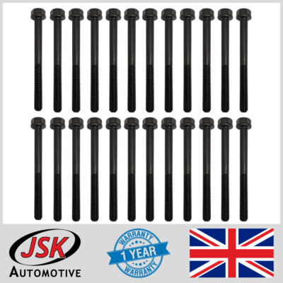 26pc Cylinder Head Bolts Set For Cummins 5.9L 6.7L 4.5L 24V ISB QSB JCB ...