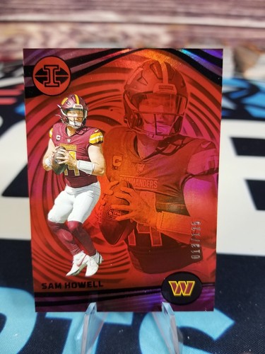 2023 PANINI ILLUSIONS SAM HOWELL RED #96 /125 COMMANDERS | eBay