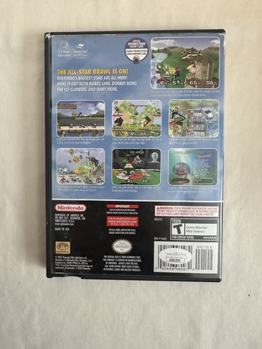 Charles Martinet Signed Super Smash Bros Nintendo Gamecube Authentic ...