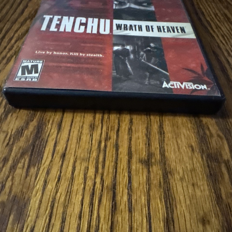 Tenchu: Wrath of Heaven (Sony PlayStation 2 PS2) CIB w/ Manual & Reg ...