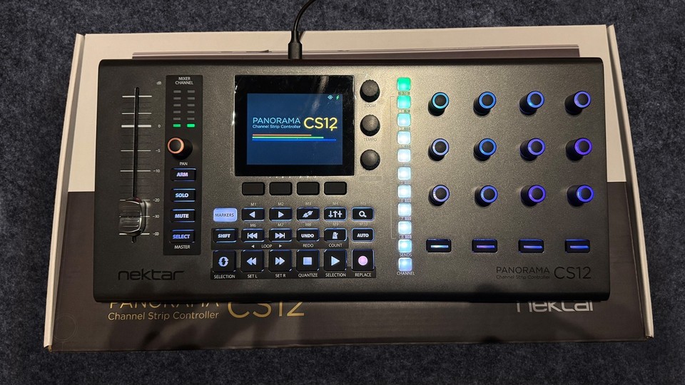 Nektar Panorama CS12 - DAW controller with motorised fader & smart ...