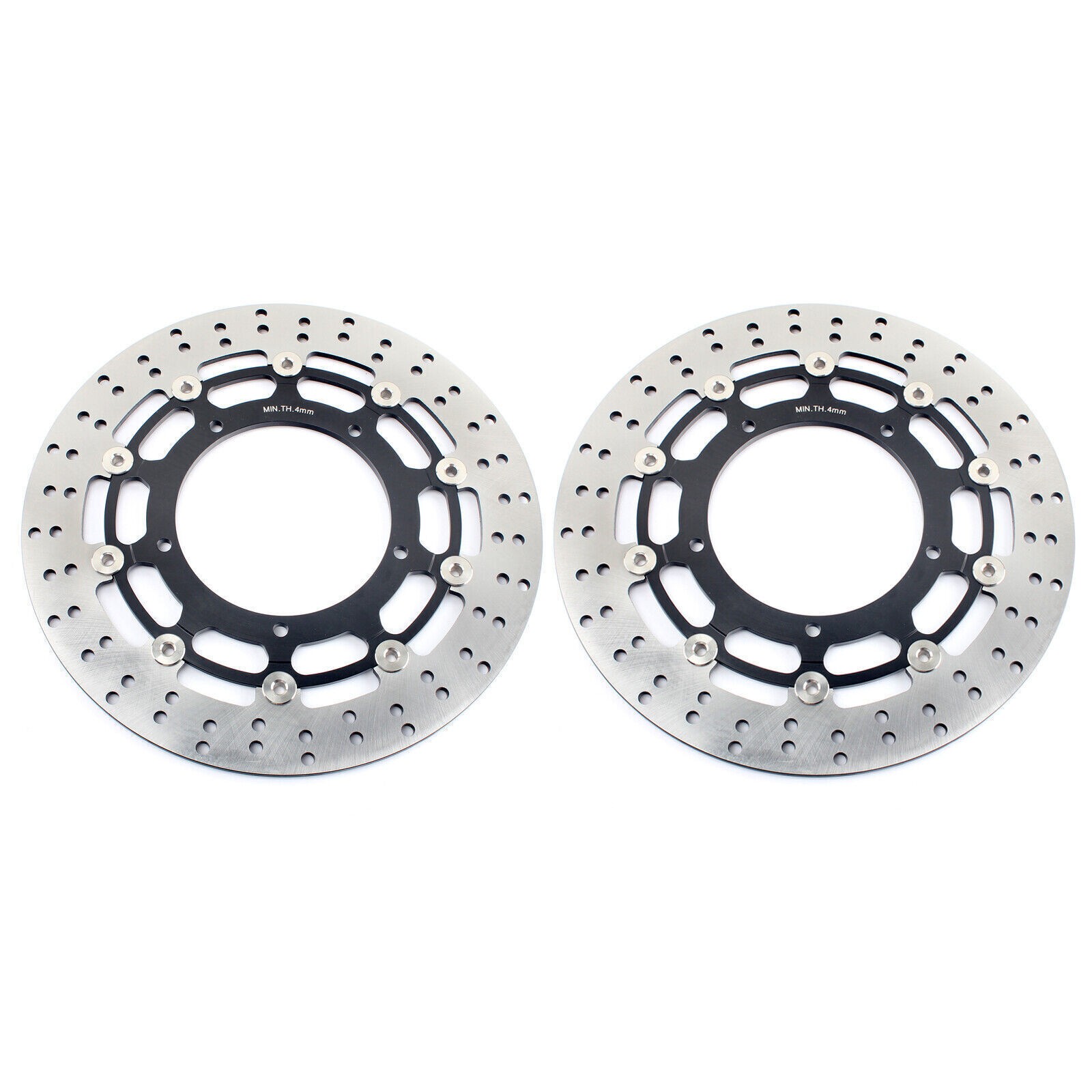Front Brake Discs For Yamaha YZF R1 04-06 15-24 YZF R6 17-24 FZ1 ABS ...