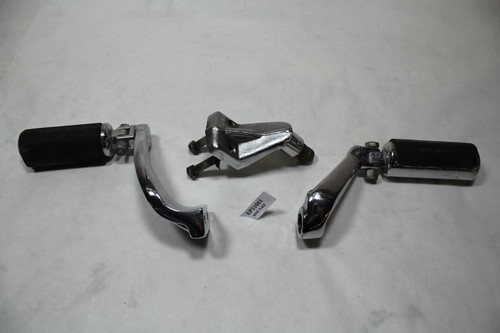 Harley FXR mid foot controls mounts + pegs FXRT FXRP FXRD FXLR NICE ...