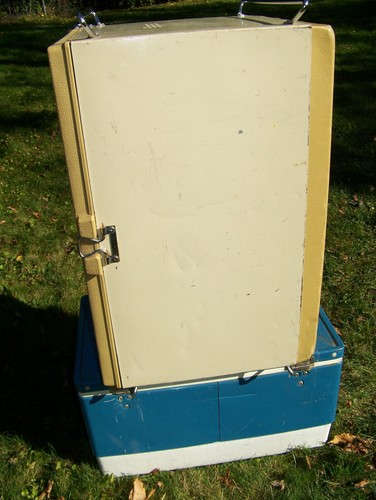 Vintage Coleman 3 Way Cooler Ice Chest Original Trays VINTAGE COLEMAN ...