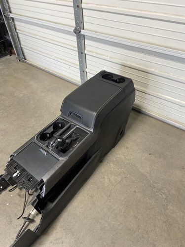 2015-2021 Ford F150 F250 F350 Black Center Console | OE | Plastic