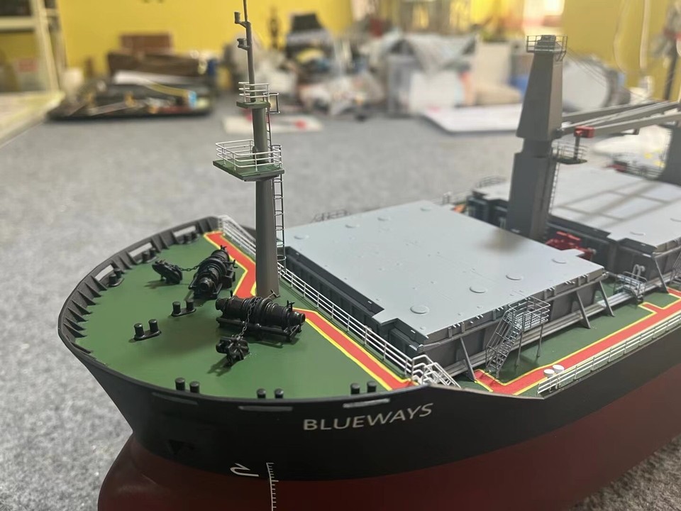 Bulk Carrier Ship 1:200 950mm 36.4" RC Model Ship Kit | eBay