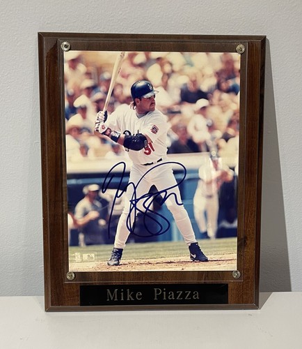Mike Piazza Autographed Framed Photo • 13”x10.5” | eBay