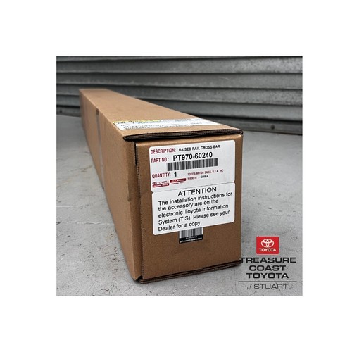 NEW OEM 2024-2025 TOYOTA LAND CRUISER HV CROSS BARS PT970-60245 | eBay