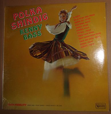 POLKA SHINDIG - Kenny Bass and his orchestra - Vinyl LP. SEALED, MINT ...